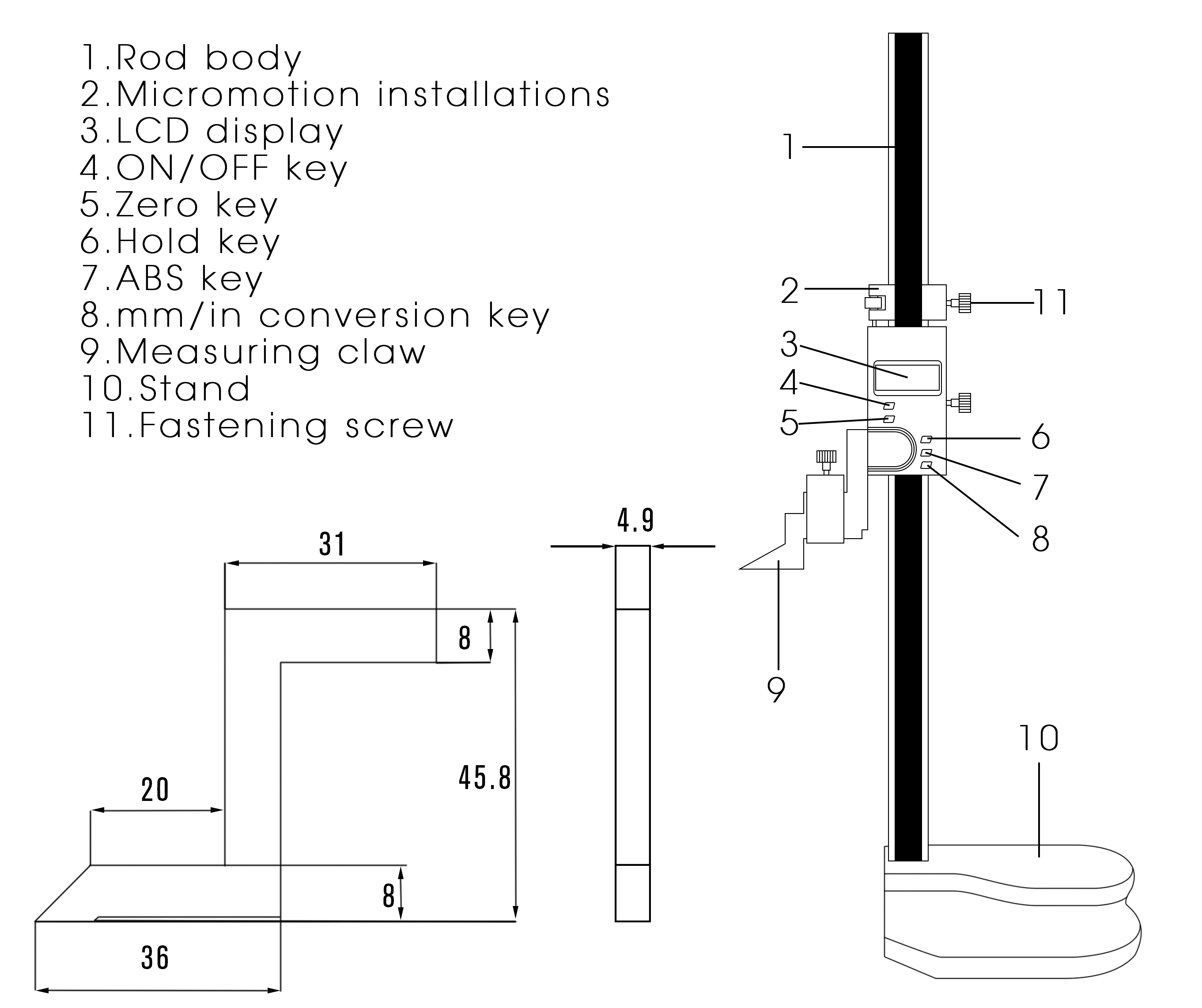 Digital Vernier Height Gauge 300mm/12inch at Best Price in Wenzhou ...