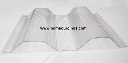 Polycarbonate Corrugated Sheet at Best Price in Delhi, Delhi | Padam Sales