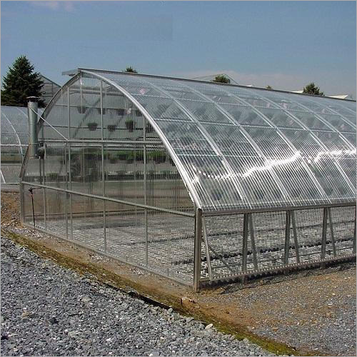 Polycarbonate Glass Greenhouse Structure at Best Price in North 24 ...