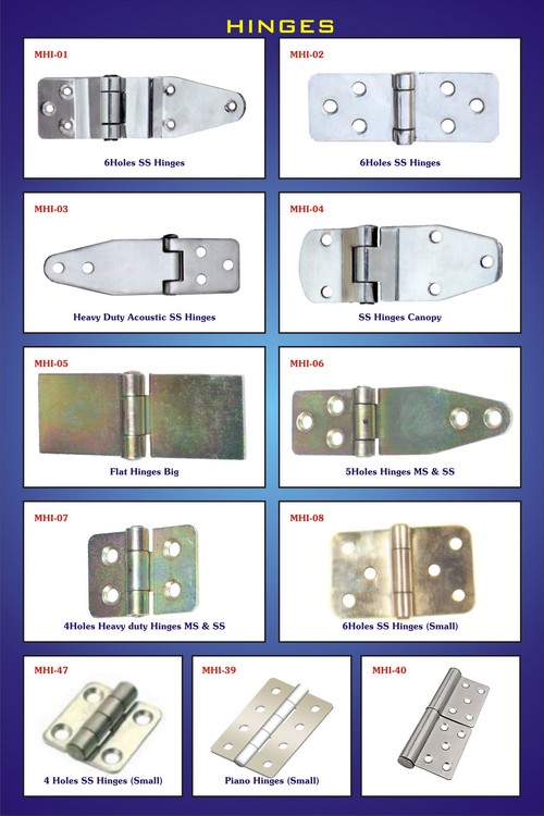 Canopy Hinges at Best Price in Bengaluru, Karnataka | Sri Manjunatha Industries