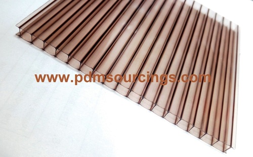 Pc Multiwall Roof Sheet - 6mm Thickness, 1.22-2.1m Width X 11.9m Length ...