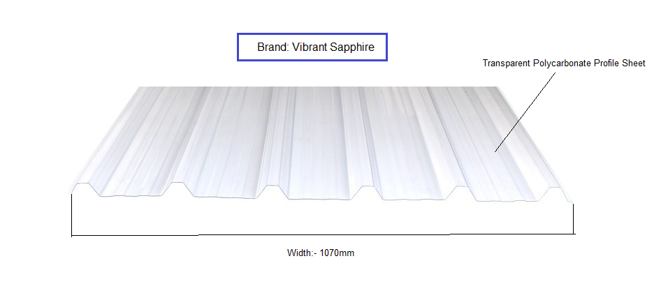 Polycarbonate Profile Sheet at Best Price in Delhi, Delhi | Padam Sales