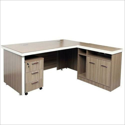 L Shaped Office Table at Best Price in New Delhi | Sahay Furniture