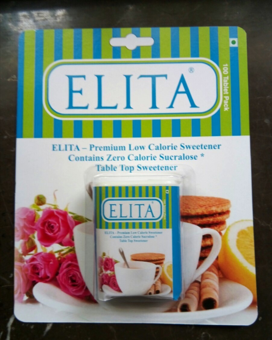 Elita Sucralose Tablets - Solid White Sugar, Mini Dispenser Pack, High ...