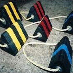 Black & Yellow & Red & Blue Aircraft Rubber Wheel Chocks at Best Price ...