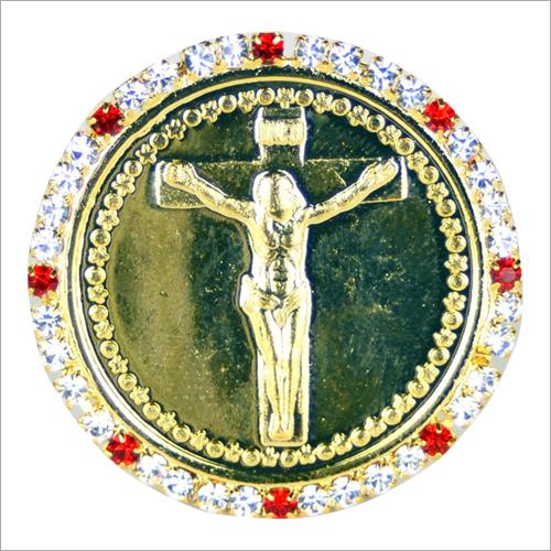 Jesus Christ Gold Plated Coin at Best Price in New Delhi | Shree Kreations
