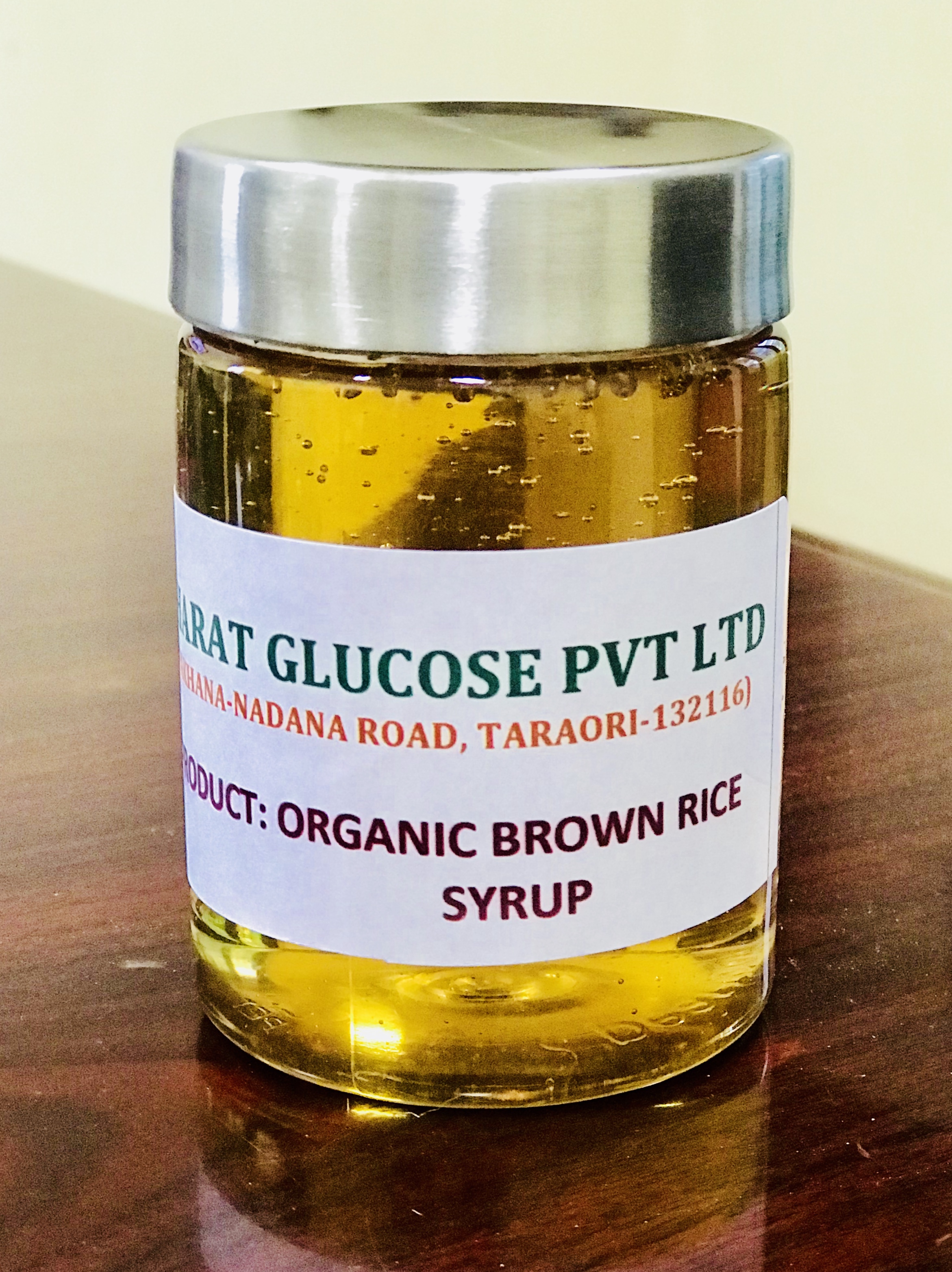 Organic Brown Rice Syrup at Best Price in Karnal | Bharat Glucose Pvt. Ltd.