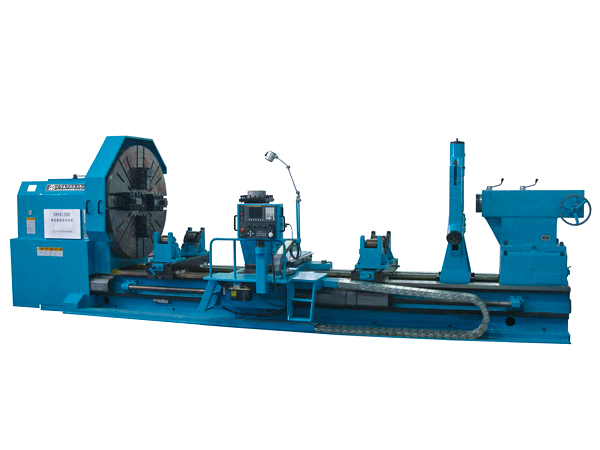 Qk1235 Cnc Oil Field Pipe Threading Lathe - 340mm External Diameter ...