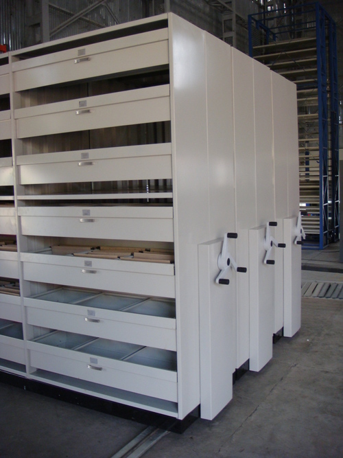 Mobile Rack Compactors at Best Price in Pune | Space Magnum Equipments ...