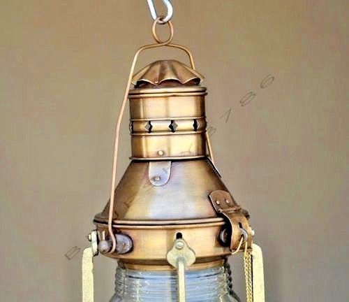 Antique Marine Ship Lantern Boat Light Anchor-lamp Cargo Ship Oil ...