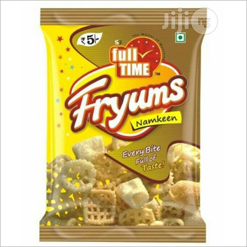 Fryums Packaging Pouch Center Seal Film Thickness: 0.2-1 Millimeter (mm ...