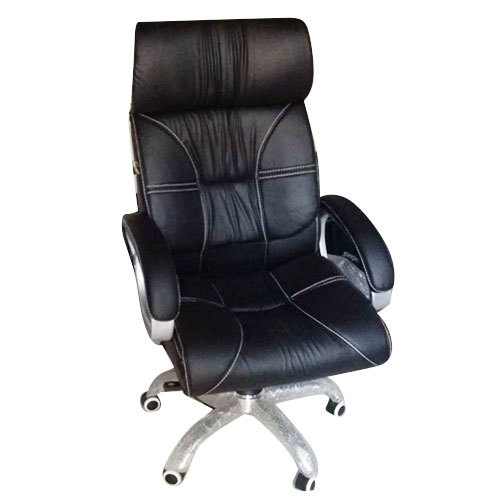 High Back Black Office Chair at Best Price in New Delhi | Mg Steel ...
