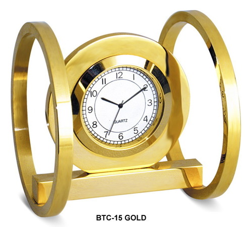 Gold Table Clock at Best Price in Ahmedabad, Gujarat | Let's Gift