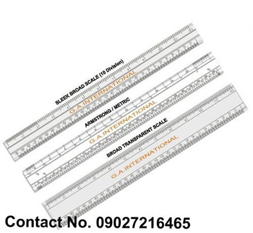 Acrylic Plastic Scales at Best Price in Roorkee, Uttarakhand | G. A ...