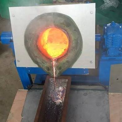 Steel Bar Billet Induction Hot Forging Machine Application: Aluminum ...