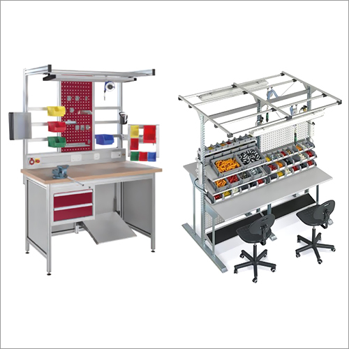 Aluminum Extrusion Worktable Workstation at Best Price in Pune | Shiv ...