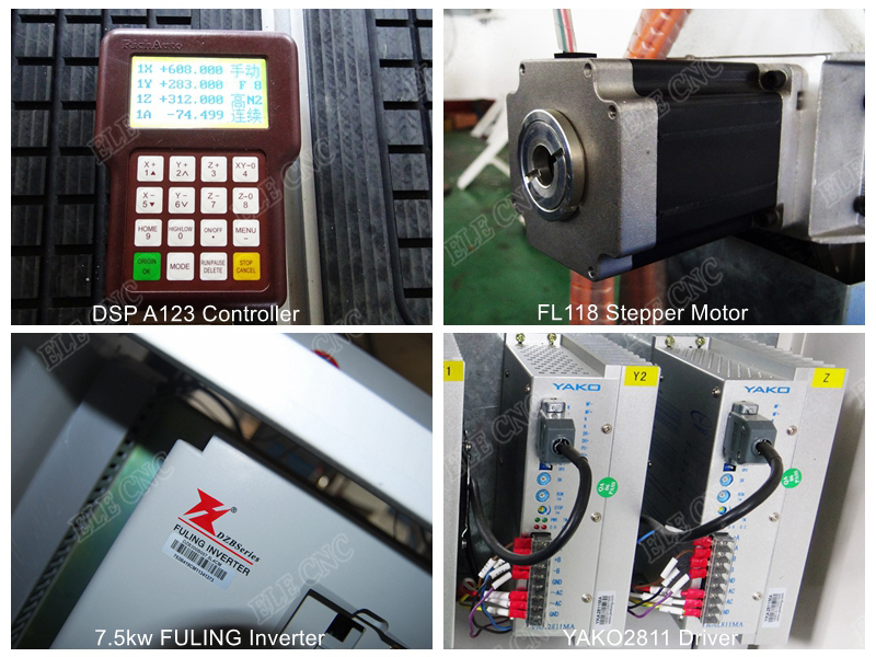 High Precision Multi Functions Three Spindles Cnc Router 2030 , Multi ...