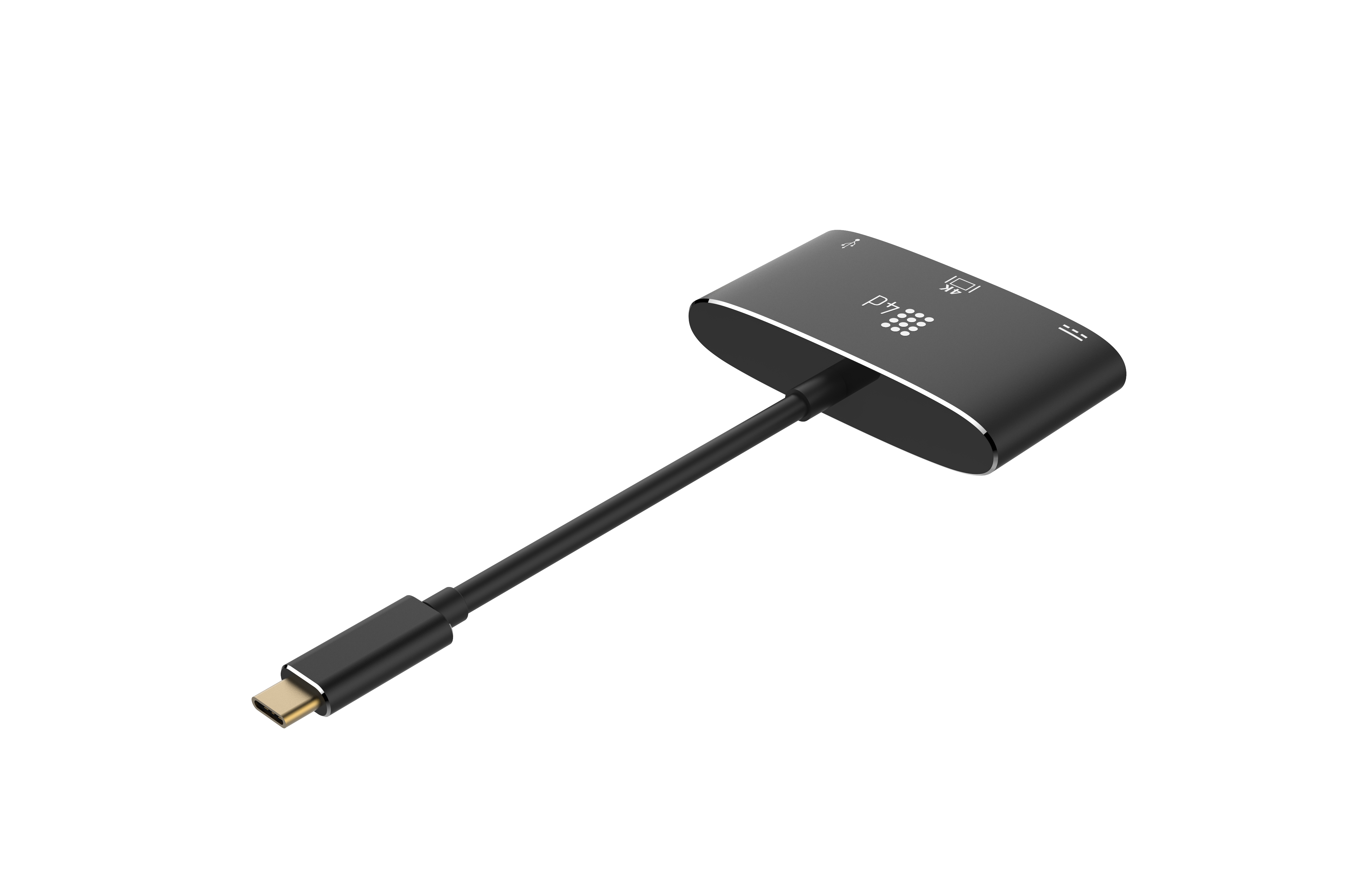 486 4d 3-in-1 Usb 3.1 Type C To Hdmi/usb 3.0/type C Female Charger ...