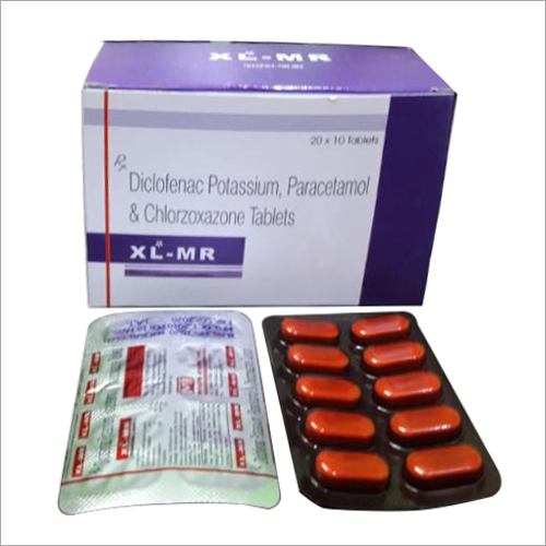 Diclofenac Potassium Paracetamol And Chlorzoxazone Tablets Specific ...