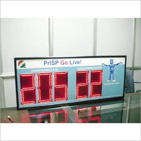 Led Count Down Clock Application: Production Unit / Sports / Product ...