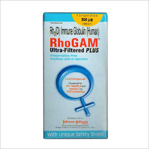 Rhogam 300mcg Injection Ph Level: 6.20 at Best Price in Ahmedabad ...