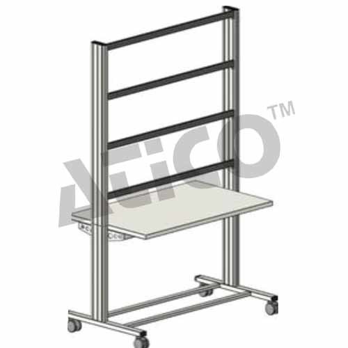 Mobile Aluminium Experiment Stand And Power Strip With 6 Sockets at ...