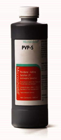 Plastic Schulke Microshield Pvp-s Povidone-iodine Antiseptic Solution ...