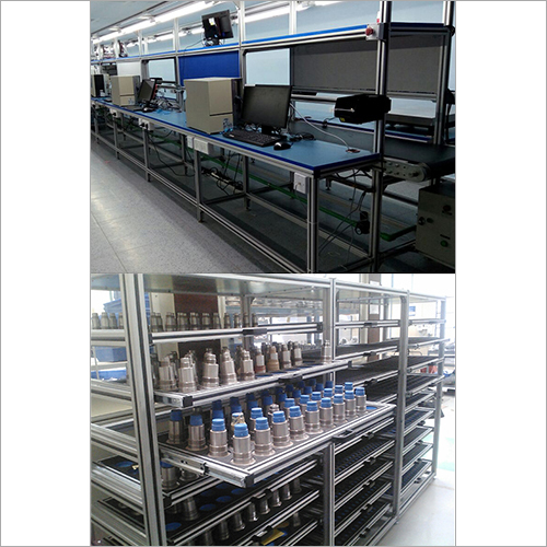 Grey Aluminium Profile Esd Assembly Table at Best Price in Bengaluru ...