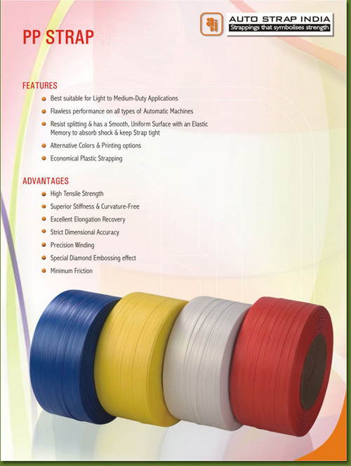 Industrial Pp Strap at Best Price in Vadodara, Gujarat | Auto Strap India