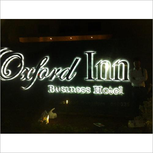 Led Back Glow Letters Application: Outdoor at Best Price in Bengaluru ...