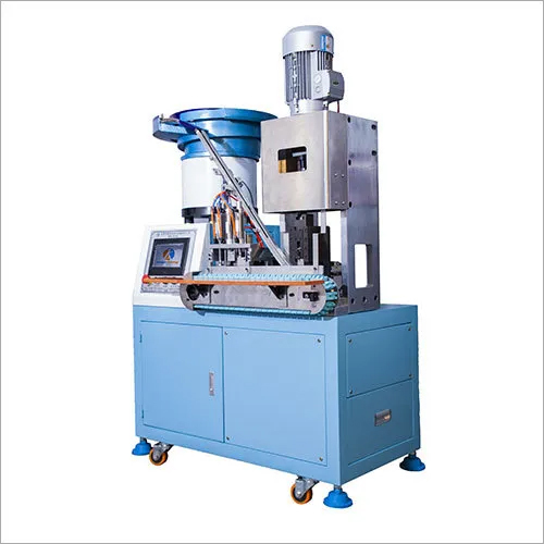 Lx-280 Plug Crimping Machine (two Round Pin Plug Inserts ) at Best ...