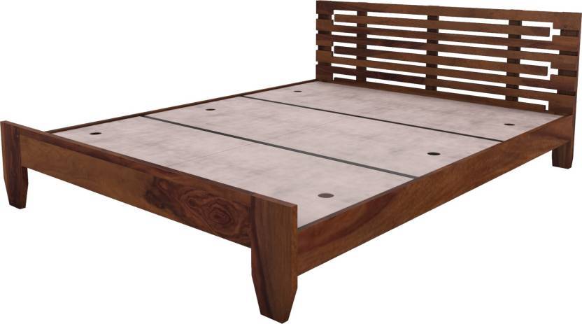 Handmade Fn Bed Solid Sheesham Wood Without Box at Best Price in ...