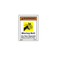Multi Color Belt Drive Warning Sign at Best Price in Ahmedabad | Aster ...