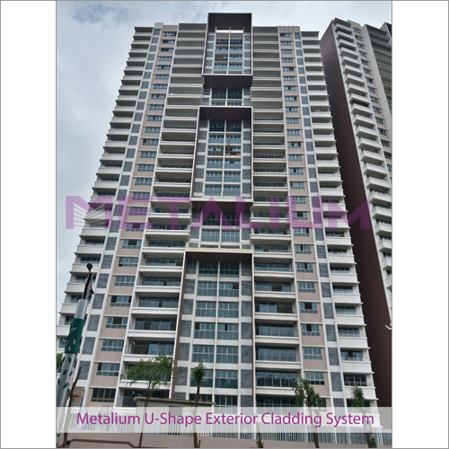 Metalium U-shape Exterior Cladding System at Best Price in Ahmedabad ...