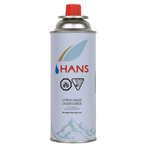 Hans Butane Gas Cartridge 250 Gm at Best Price in New Delhi | Adventure ...