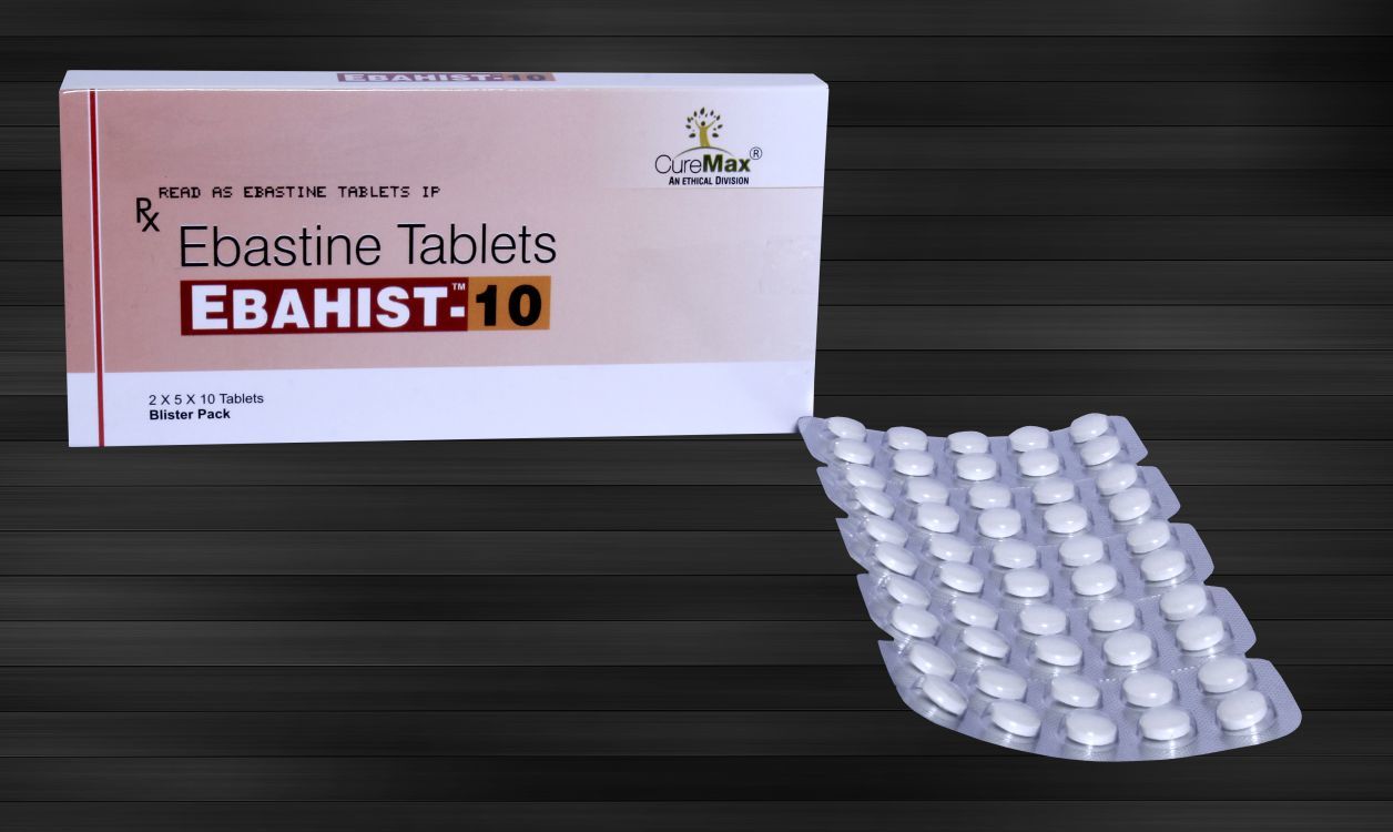 Ebastine Tablets - 10 Mg & 20 Mg, Allergy Relief For Seasonal And ...