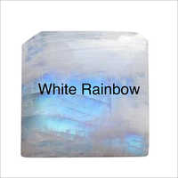Cushion Cut White Rainbow Stone at Best Price in Jaipur | Ak Gems & Jewels