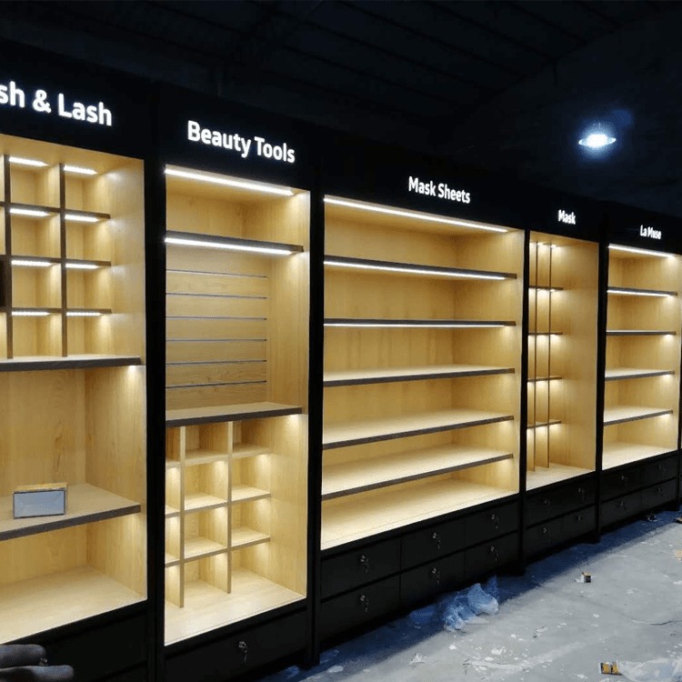 Mdf 2-pack Paint Classic Retail Store Displays And Cosmetic Shop ...