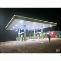 Cng Gas Pump Canopy at Best Price in Pithampur | Sharma Peb Steel ...