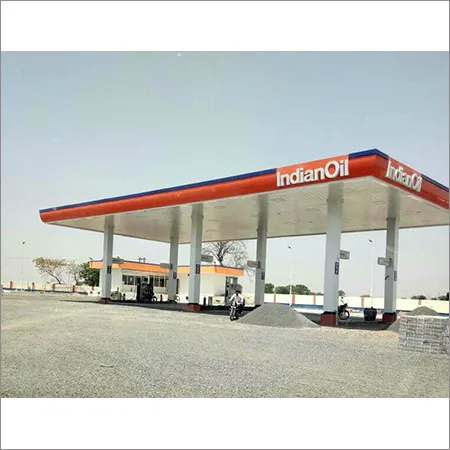 Iocl Petrol Pump Canopy at Best Price in Pithampur | Industrial Roofing ...