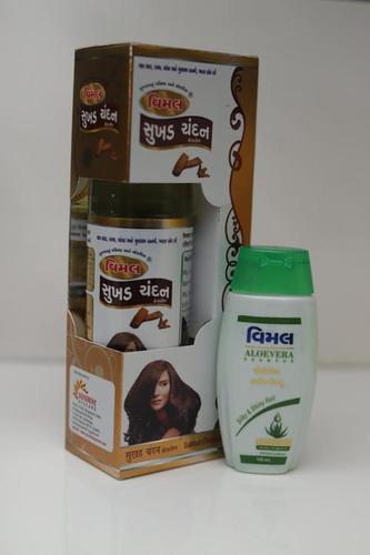 Light Yellow Vimal Sukhad Chandan Hair Oil - 500 Ml at Best Price in ...