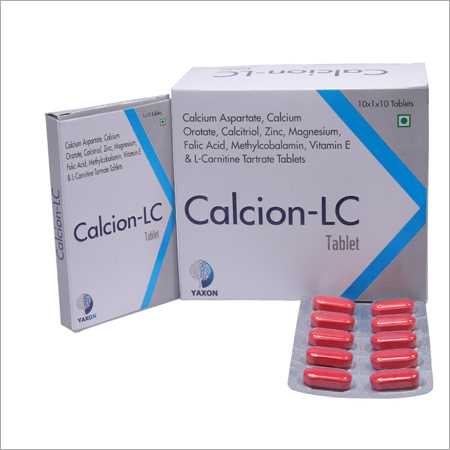 Calcion-lc Tablets at Best Price in Sonipat, Haryana | Yaxon Pharmacare Inc