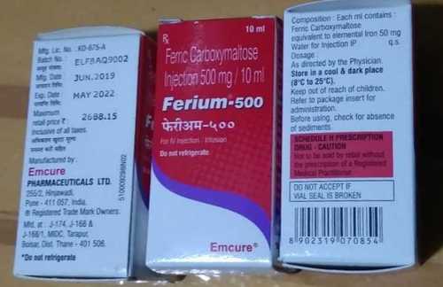 Ferium 500 at Best Price in Delhi, Delhi | Krishna Drug Specialities