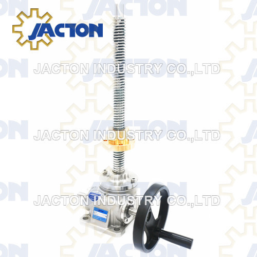 Stainless Steel Hand Crank Jack 5 Ton Hand Wheel Stainless Steel Screw ...
