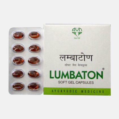 Ayurvedic Medicine Avn Lumbaton Soft Gel Capsules at Best Price in ...