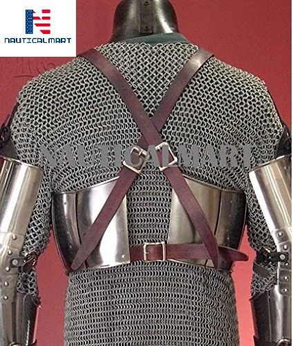 Steel Nauticalmart Medieval Larp Segmented Breastplate (silver, Small ...