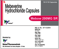 Mebeverine Hydrochloride 200mg Sustained Release Generic Drugs at Best ...