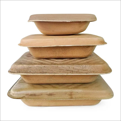 Areca Leaf Food Container - Areca Material, 250ml Size, Eco Friendly ...