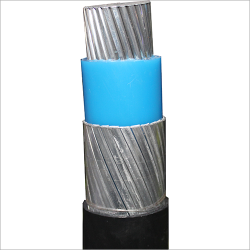 Aluminium Armoured Cable - Multi-strand, 33kv Voltage Rating | Blue Pvc ...