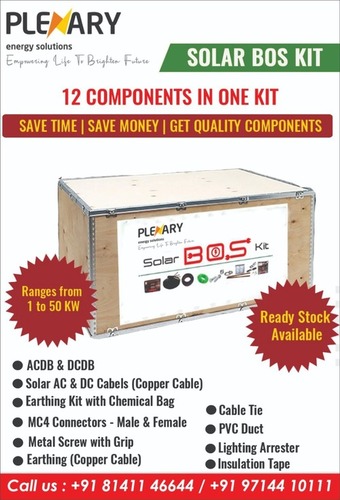 3 Kw Solar Power Plant With Bos Kit at Best Price in Rajkot | Plenary ...